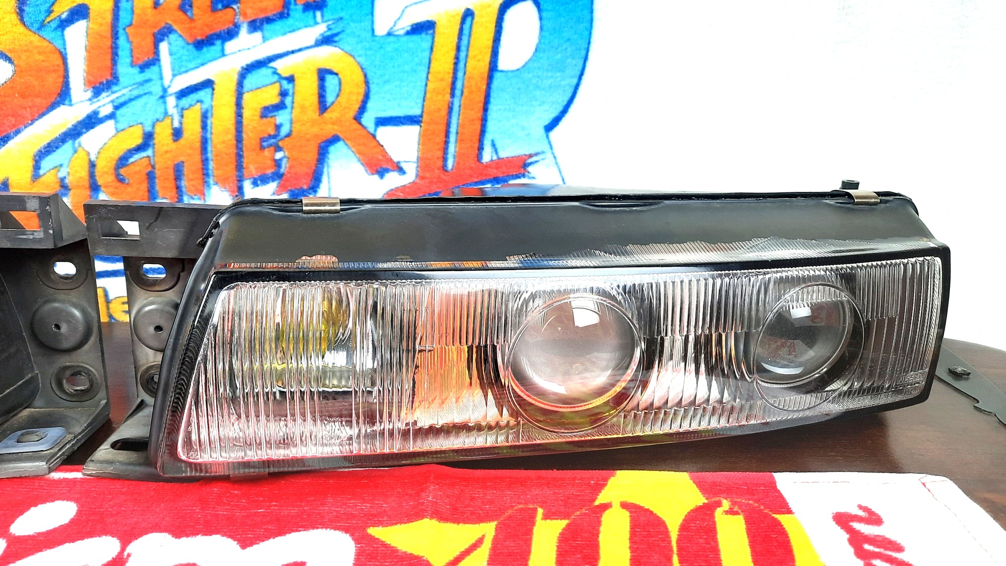 Optional OEM NISSAN fog headlights, for Nissan Silvia S13 – Mad Hero